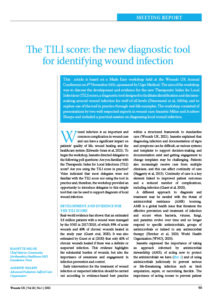 The TILI score: the new diagnostic tool for identifying wound infection ...
